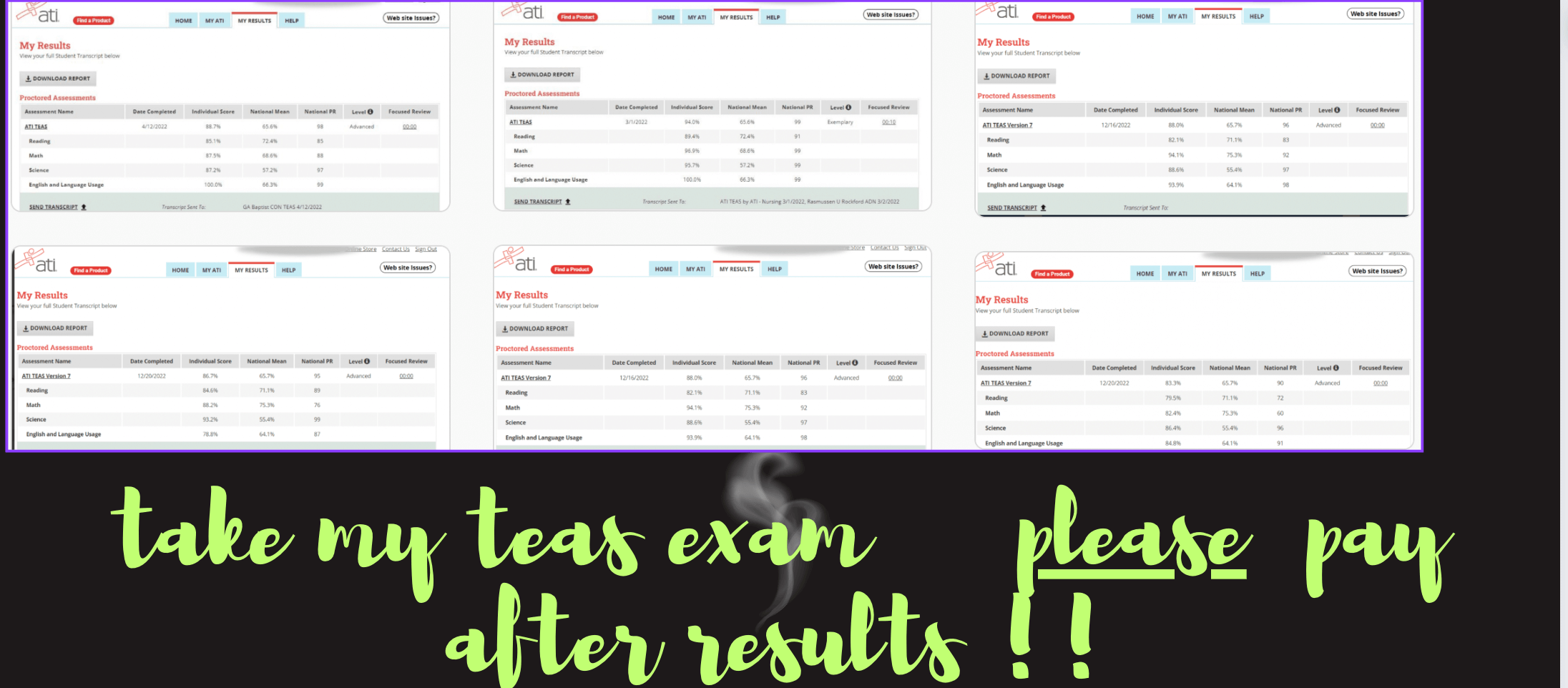 Entireclasshelp.com - Pay Someone to Take My ATI TEAS Proctored Exam ...